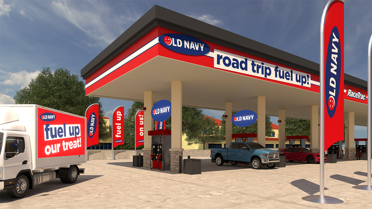 Old Navy Fuels July 4th Road Trips with Free Gas | Gap Inc.