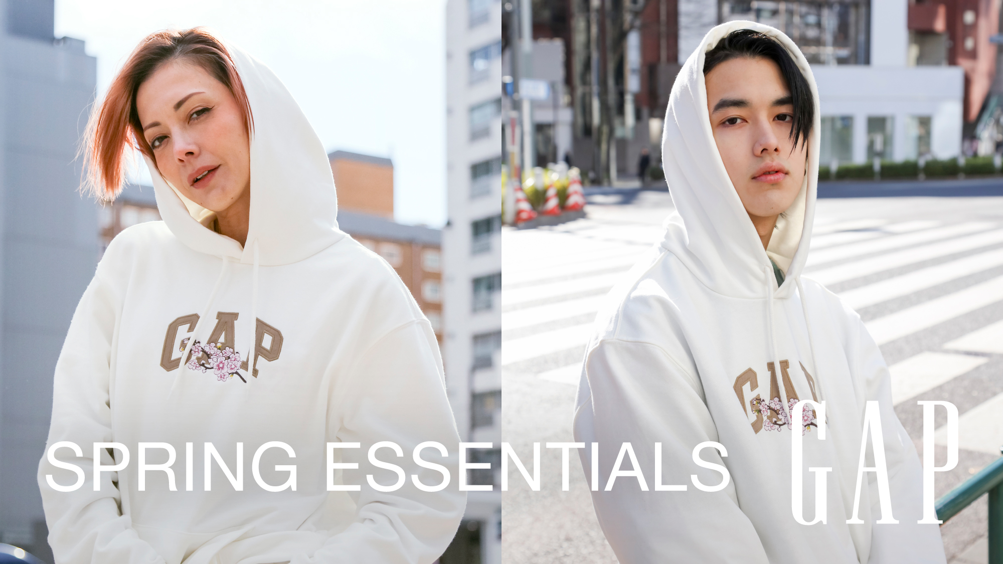 土屋アンナと息子の澄海がGapで共演！日本限定のSAKURAロゴスウェットを纏うSPRING 2024ルックに注目 | Gap Inc.